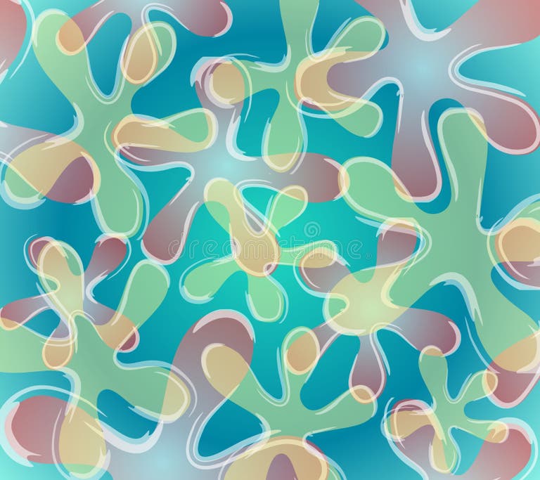 Fun Background Patterns Blue Stock Illustration - Illustration of ...