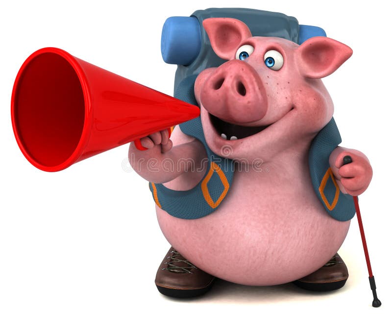 Pig Backpack Stock Illustrations – 154 Pig Backpack Stock Illustrations ...