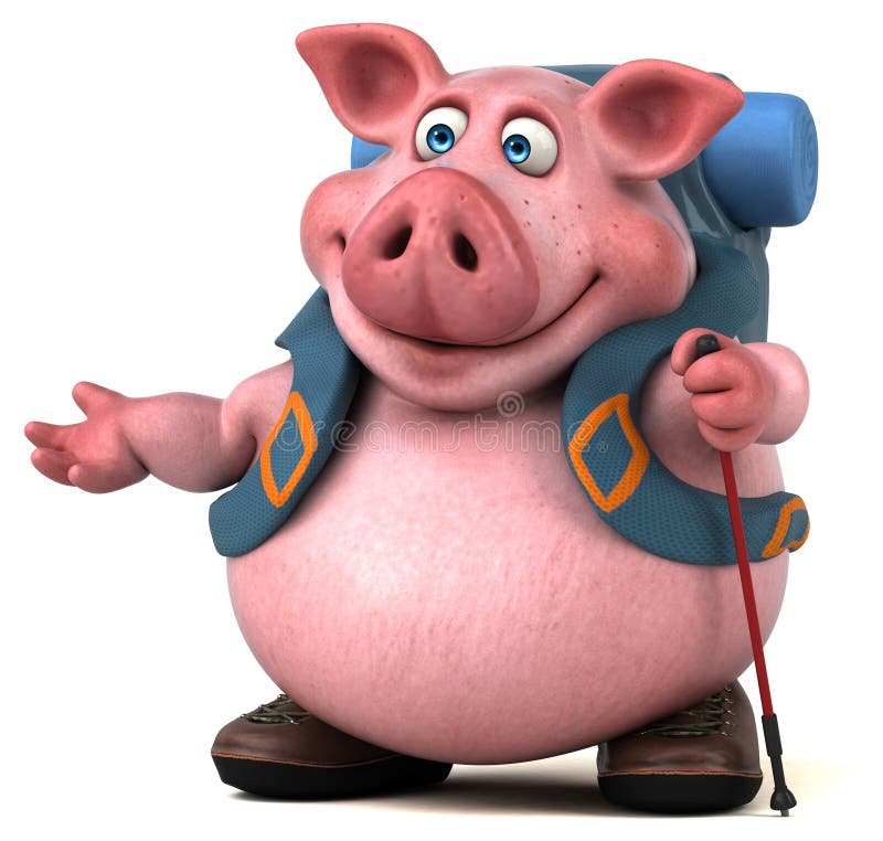 Pig Backpack Stock Illustrations – 145 Pig Backpack Stock Illustrations ...