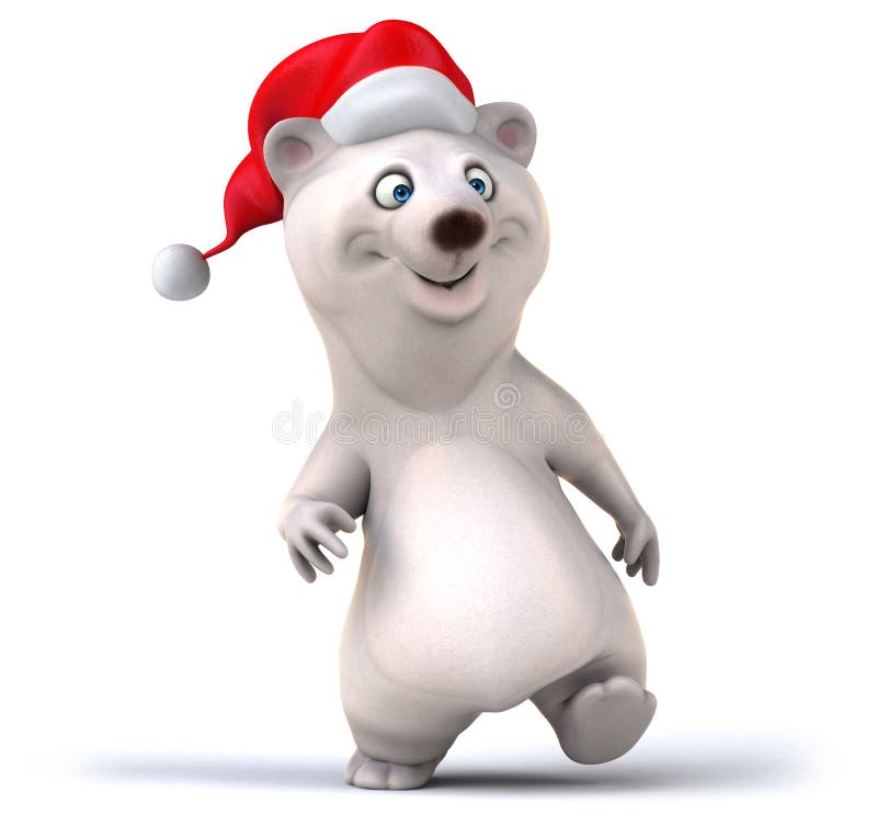 Fun bear stock illustration. Illustration of view, character - 47081894