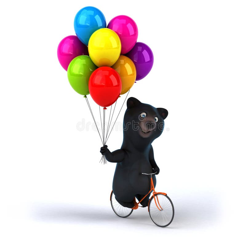 Fun bear stock illustration. Illustration of wild, happy - 47491404