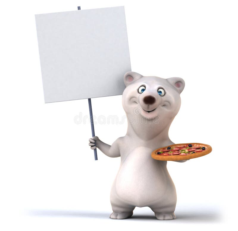 Fun bear stock illustration. Illustration of character - 49789244
