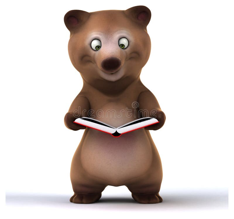 Fun bear stock illustration. Illustration of isolated - 50839364