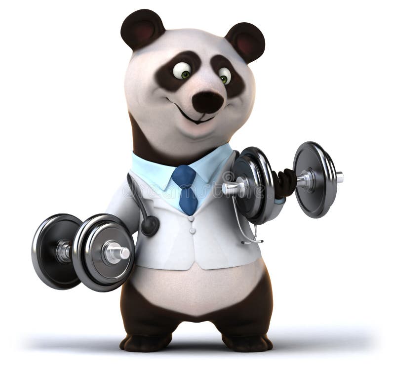 Fun bear stock illustration. Illustration of isolated - 57517320