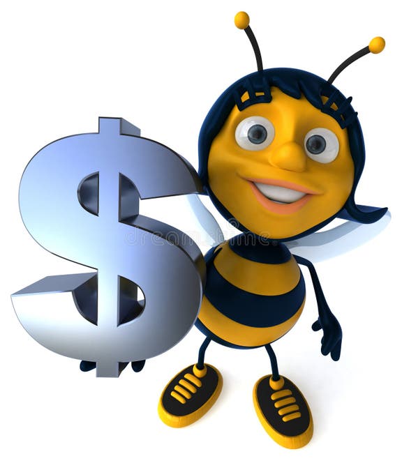 Money Bee Stock Illustrations – 641 Money Bee Stock Illustrations ...