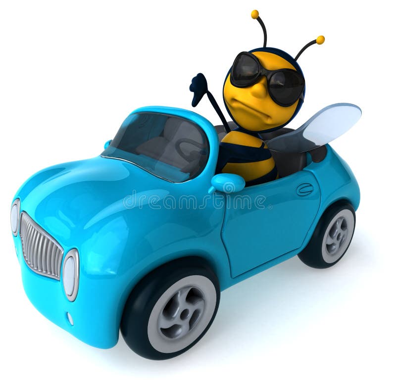 Bee Driving Car Stock Illustrations – 71 Bee Driving Car Stock ...