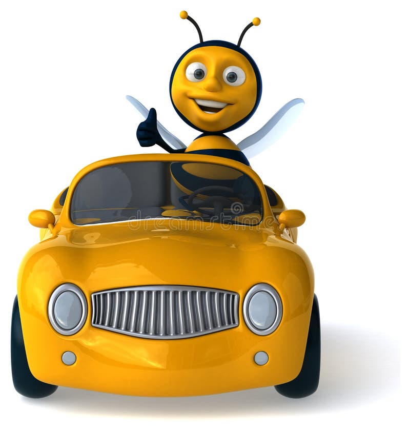 Bee Driving Car Stock Illustrations – 78 Bee Driving Car Stock ...