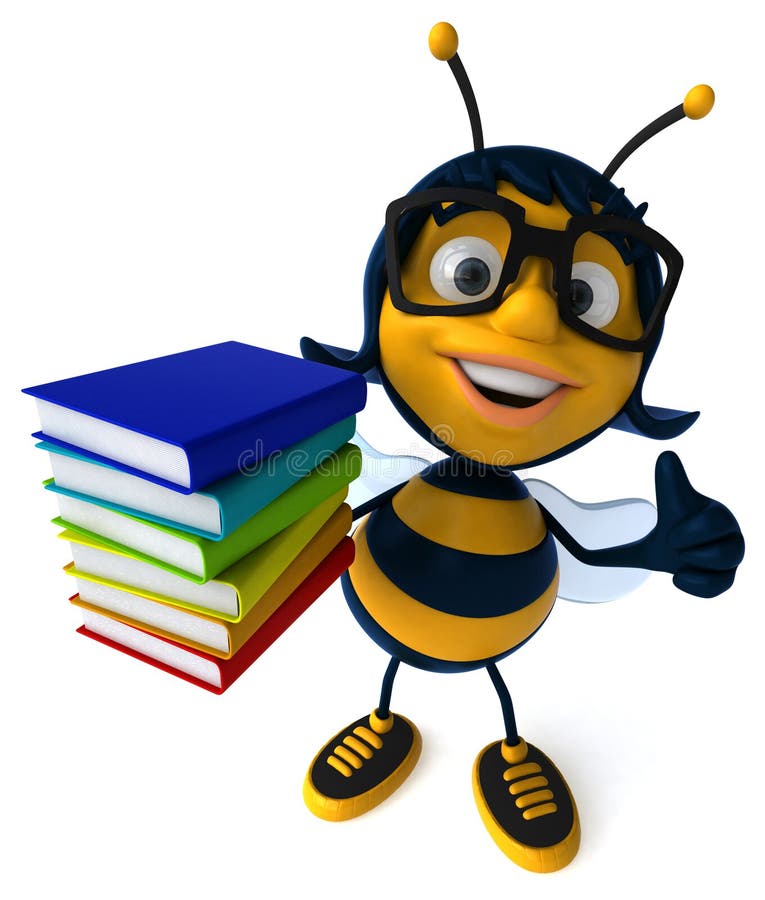 Bee Reading Book Stock Illustrations – 198 Bee Reading Book Stock ...