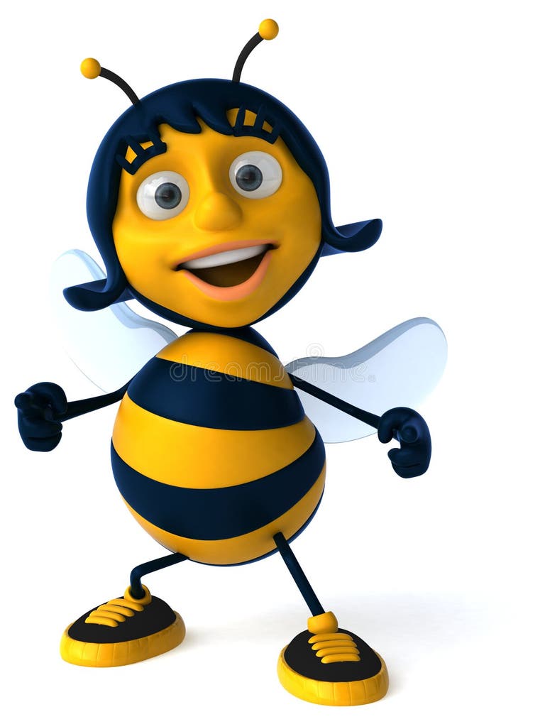 Cartoon Dancing Bees Stock Illustrations – 18 Cartoon Dancing Bees ...