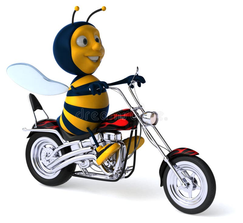 Bee Motorcycle Stock Illustrations – 99 Bee Motorcycle Stock ...