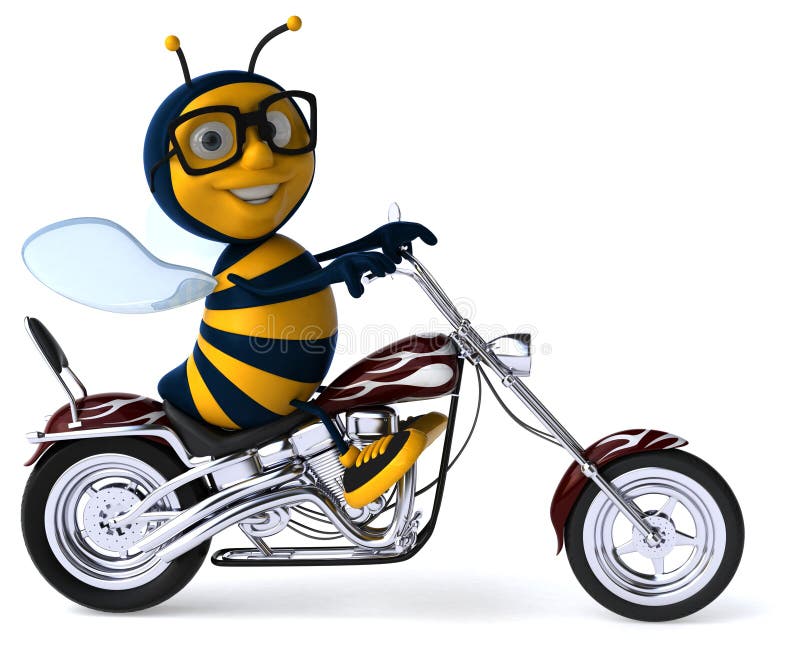 Bee Biker Stock Illustrations – 80 Bee Biker Stock Illustrations ...