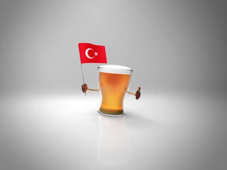 Turkey Drinking Beer Stock Illustrations – 16 Turkey Drinking Beer ...