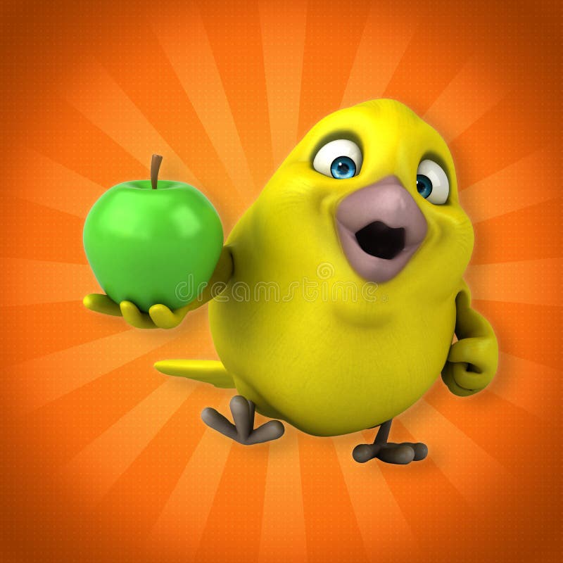 Fun bird stock illustration. Illustration of nature, songbird - 76169809