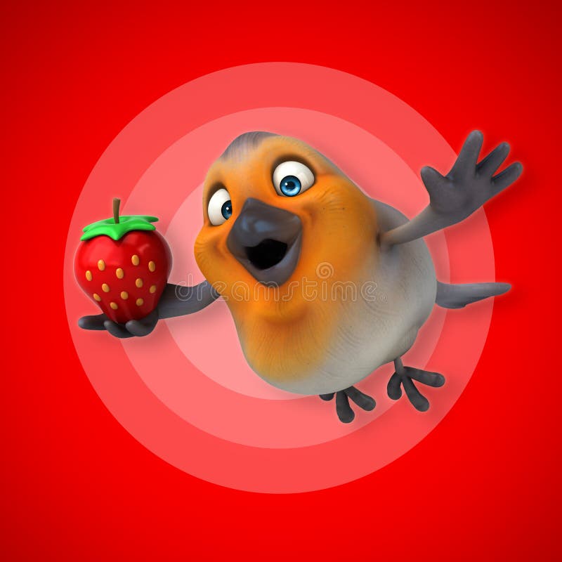 Fun bird stock illustration. Illustration of bird, background - 76177147