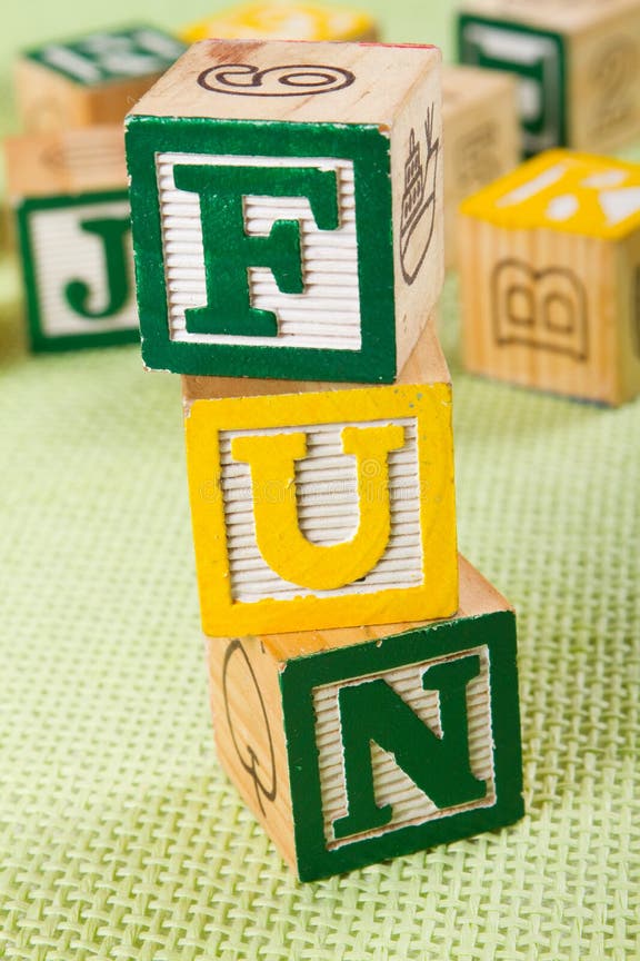 Fun block stock image. Image of background, game, preschool - 14729491
