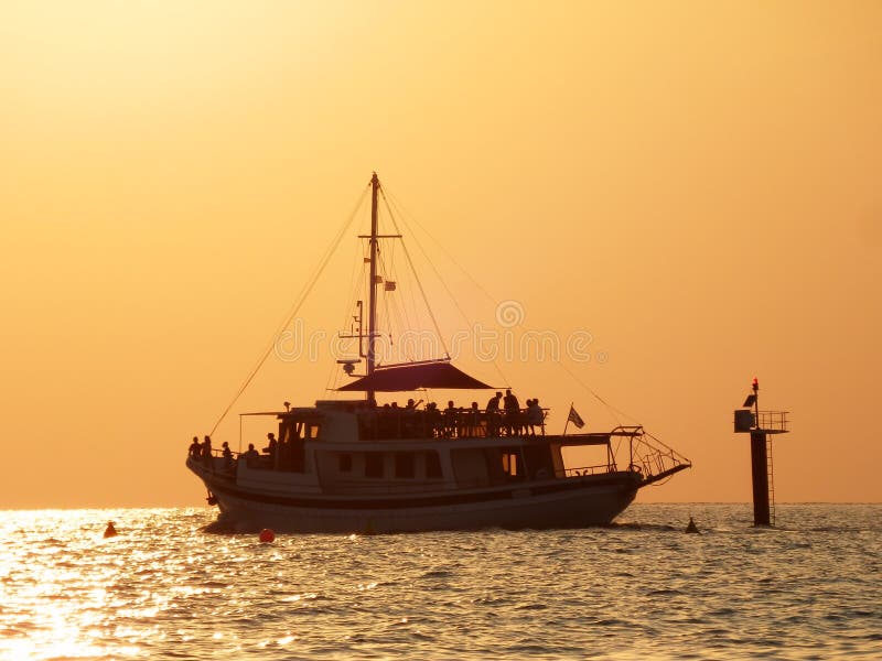 Fun Boat stock image. Image of water, eating, person - 51628775