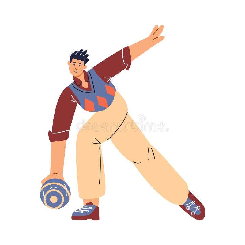 Bowling Pose Stock Illustrations – 441 Bowling Pose Stock Illustrations ...