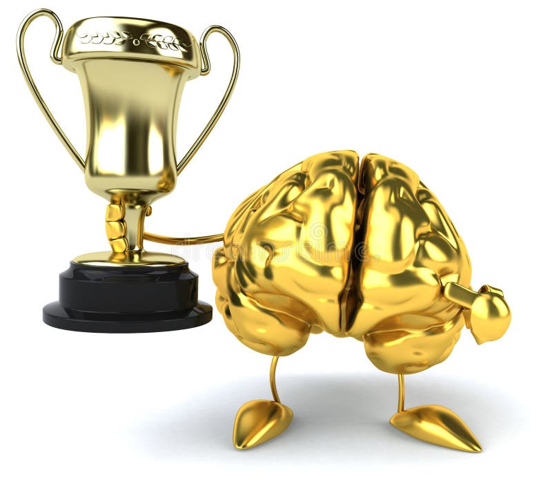 Fun brain stock illustration. Illustration of ideas, clever - 45721177