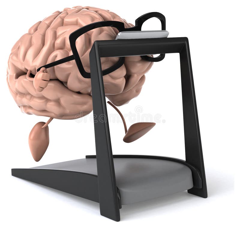 Fun brain stock illustration. Illustration of conscious - 57829477