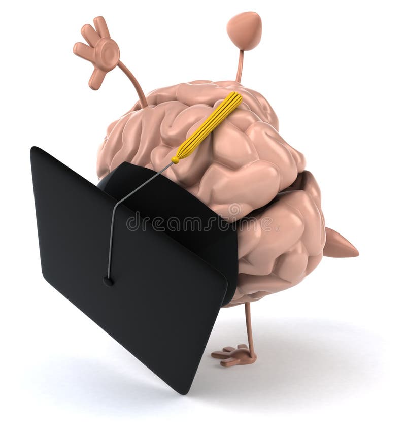 Fun brain stock illustration. Illustration of health - 70598979