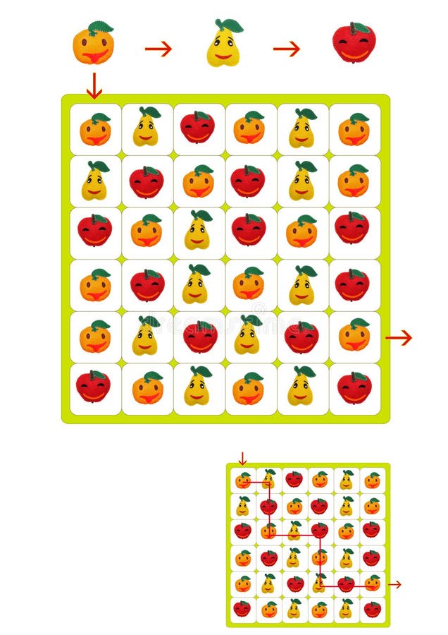 Fun brain games for kids stock illustration. Illustration of childish ...