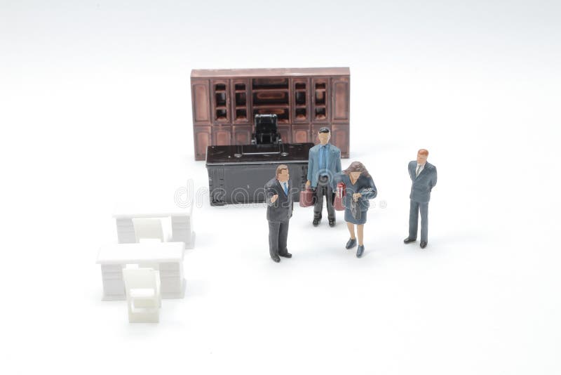 Fun of Business Figure at Office. the Fun of Business Figure at Office ...