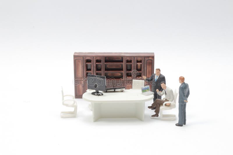 Fun of Business Figure at Office. the Fun of Business Figure at Office ...