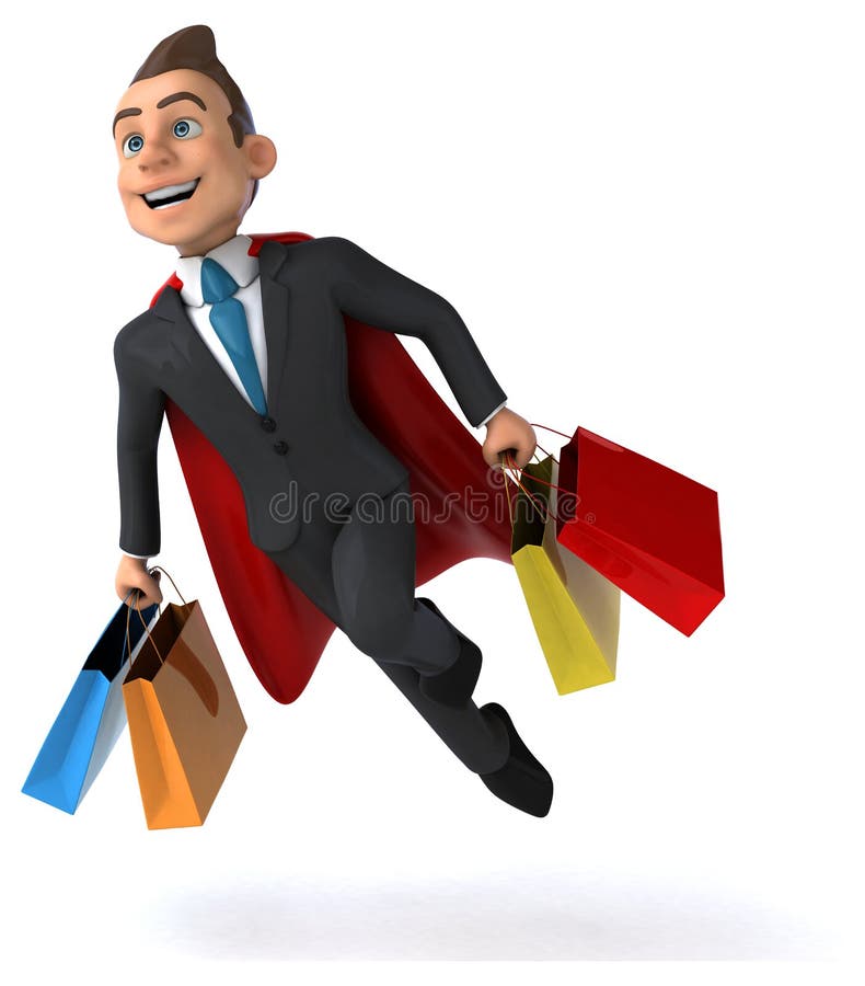 Fun business man stock illustration. Illustration of entrepreneur ...
