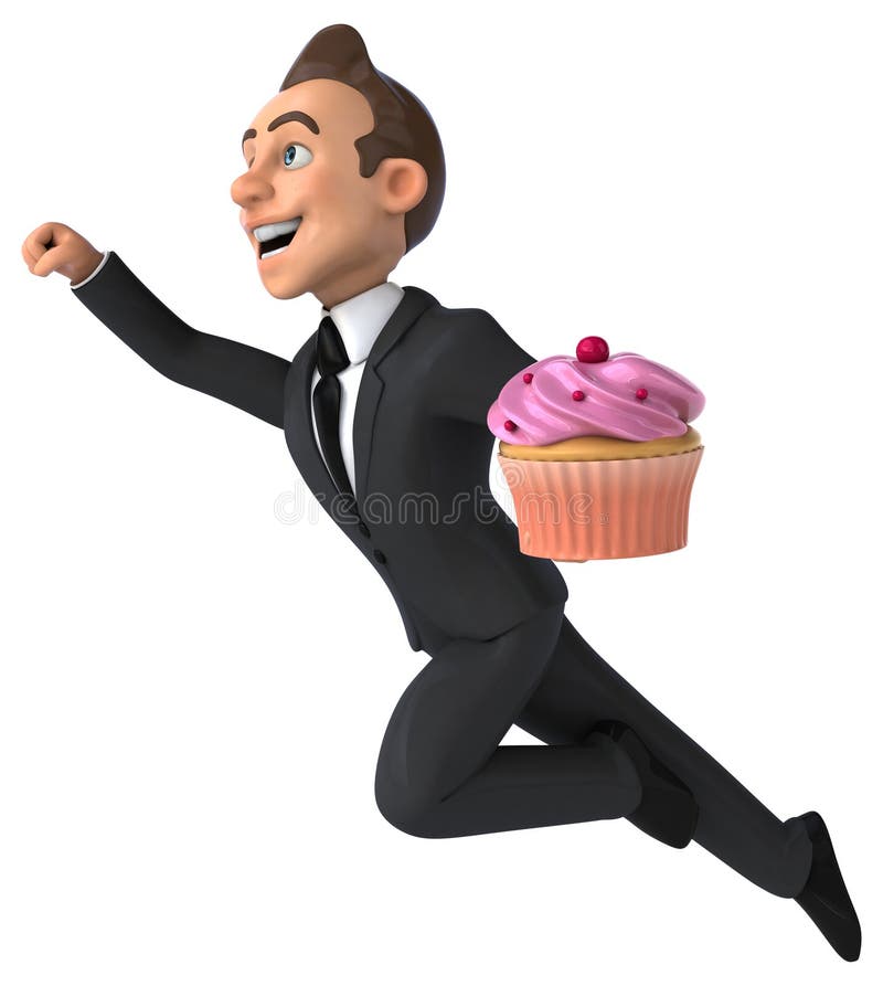 Fun businessman stock illustration. Illustration of shirt - 50243639
