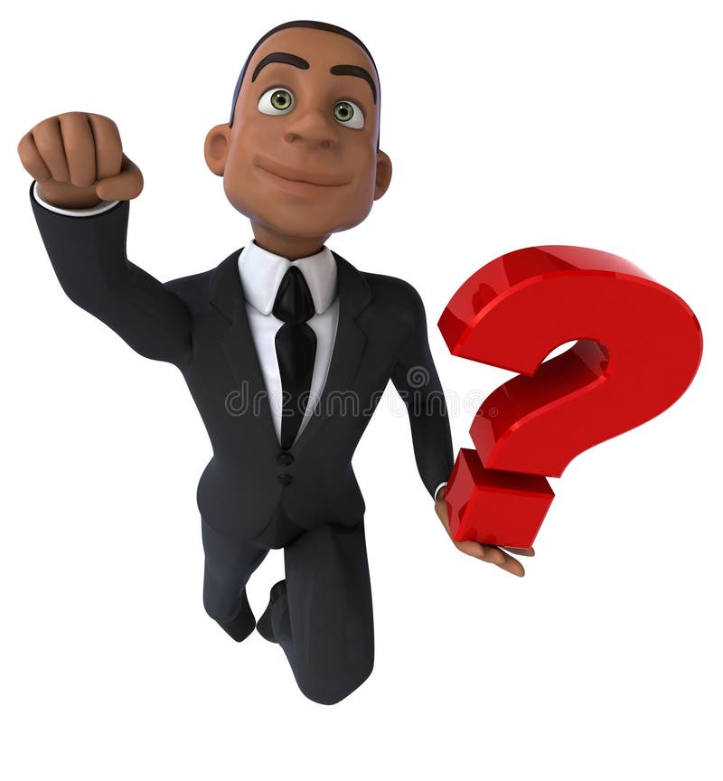 Fun businessman stock illustration. Illustration of fashion - 50803065