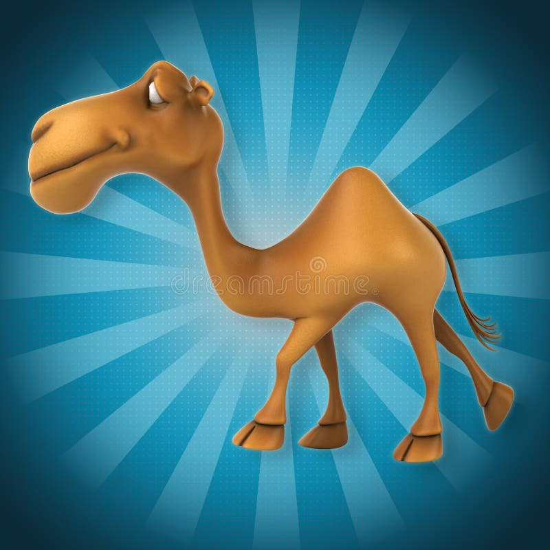 Fun camel stock illustration. Illustration of arabia - 66129737