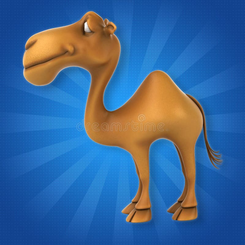 Fun camel stock illustration. Illustration of desert - 69698837