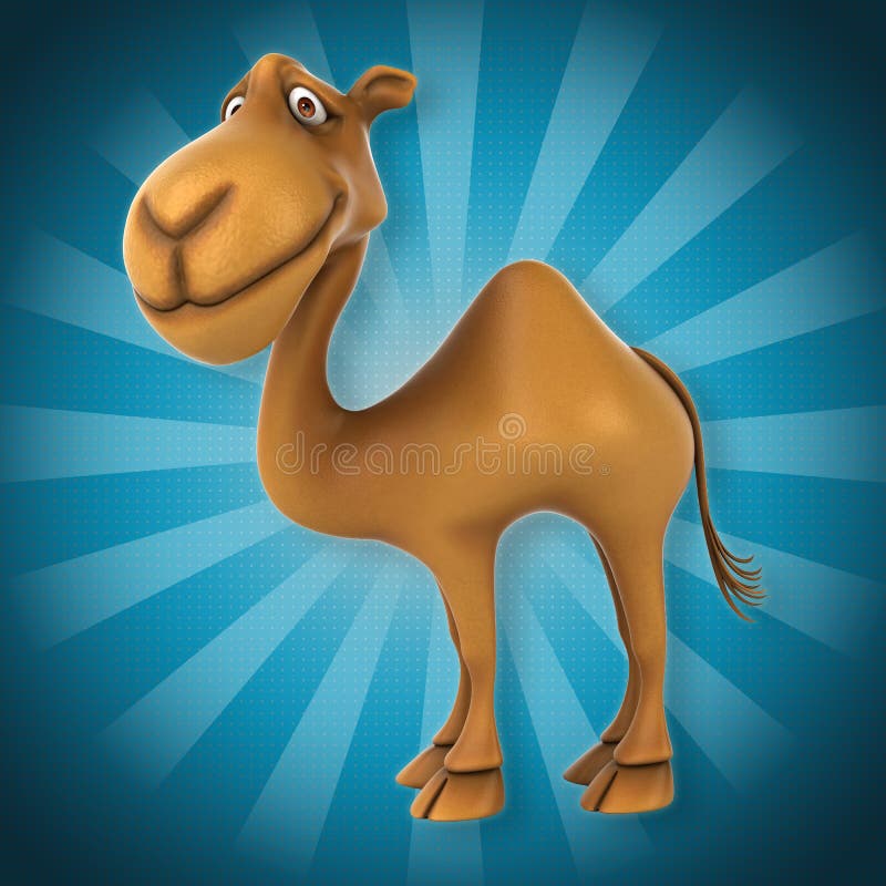 Fun camel stock illustration. Illustration of arabia - 77113195