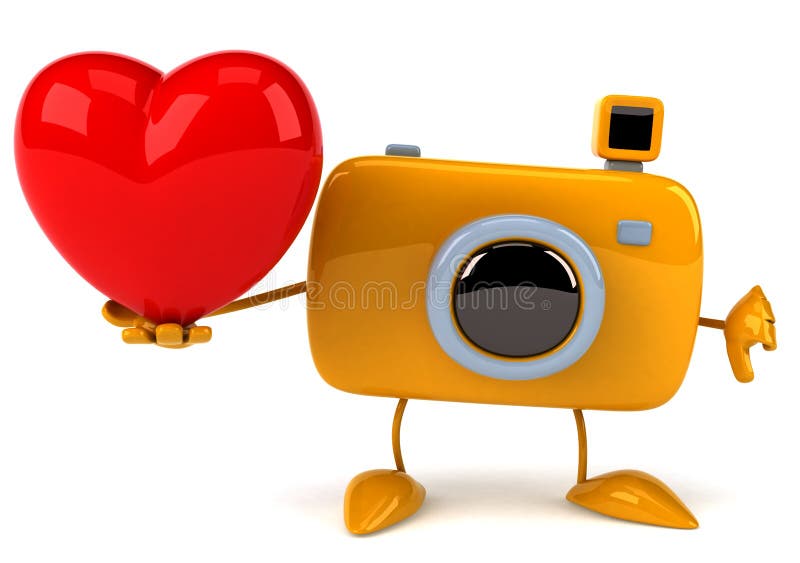 Fun camera stock illustration. Illustration of creative - 45154554