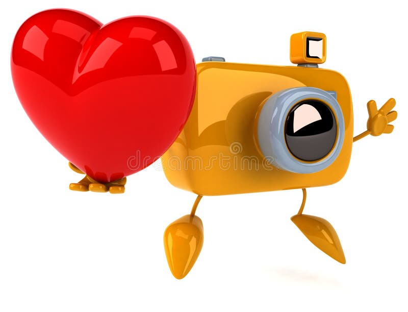 Fun camera stock illustration. Illustration of professional - 46781607