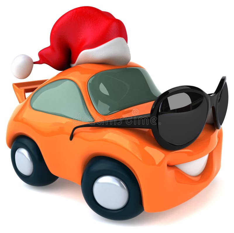 Fun car stock illustration. Illustration of traffic, auto - 46091904