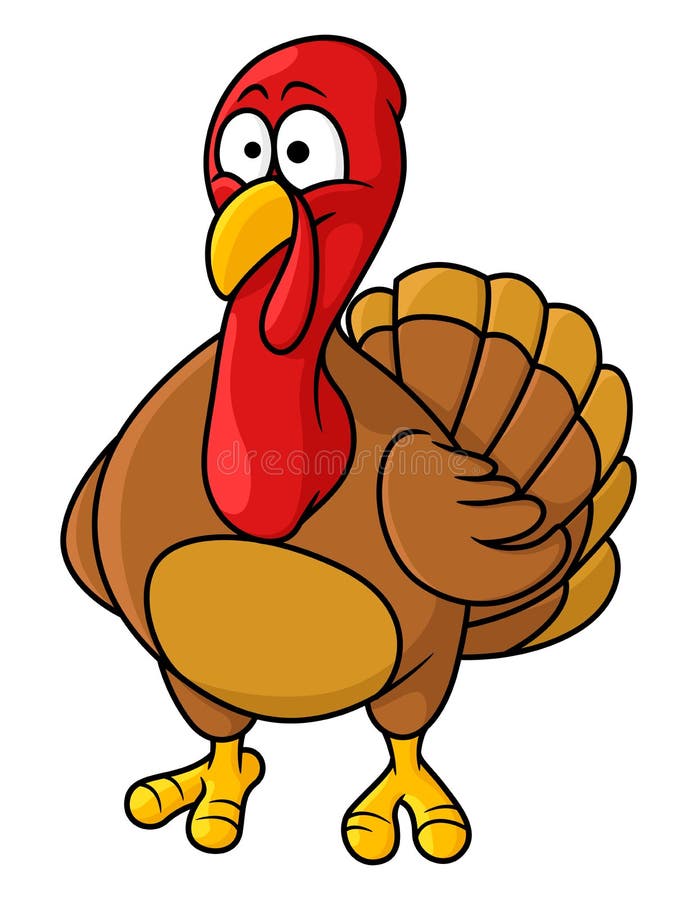 Fun Cartoon Turkey Royalty Free Stock Photo - Image: 38675255