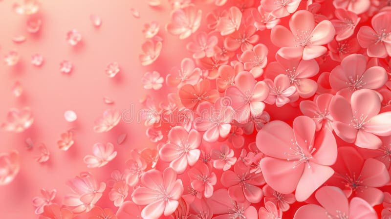 Playful Pink Delight. Cheerful and Vibrant Pink Background with Cute ...