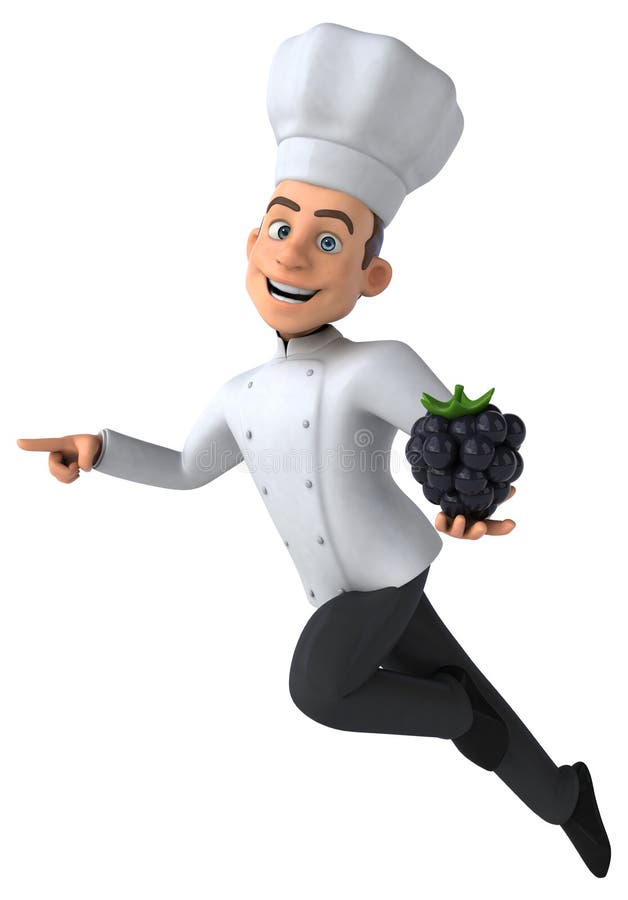 Fun chef stock illustration. Illustration of cooking - 53645779