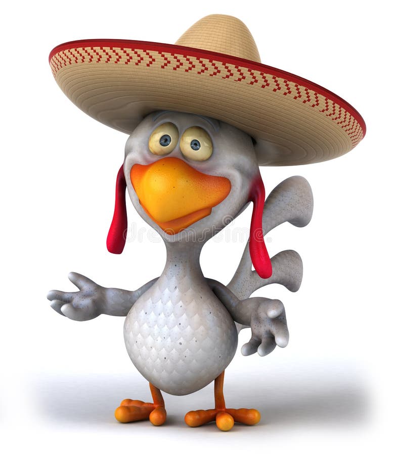 Chicken Sombrero Stock Illustrations – 204 Chicken Sombrero Stock ...