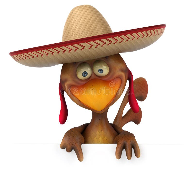 Chicken Sombrero Stock Illustrations – 204 Chicken Sombrero Stock ...