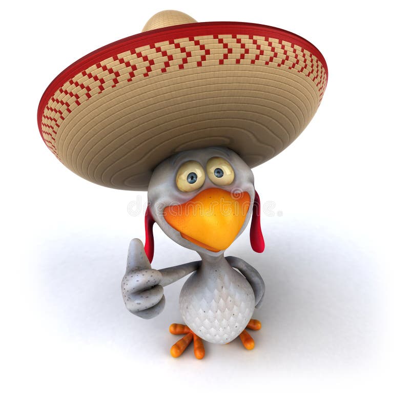 Chicken Sombrero Stock Illustrations – 204 Chicken Sombrero Stock ...