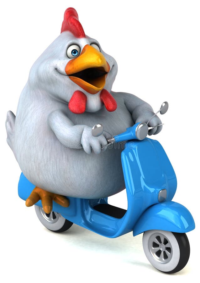 Chicken Motorcycle Stock Illustrations – 382 Chicken Motorcycle Stock ...