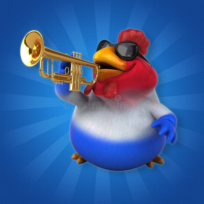 Trumpet Chicken Stock Illustrations – 107 Trumpet Chicken Stock ...