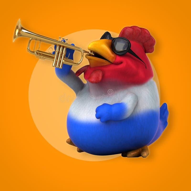 Trumpet Chicken Stock Illustrations – 164 Trumpet Chicken Stock ...