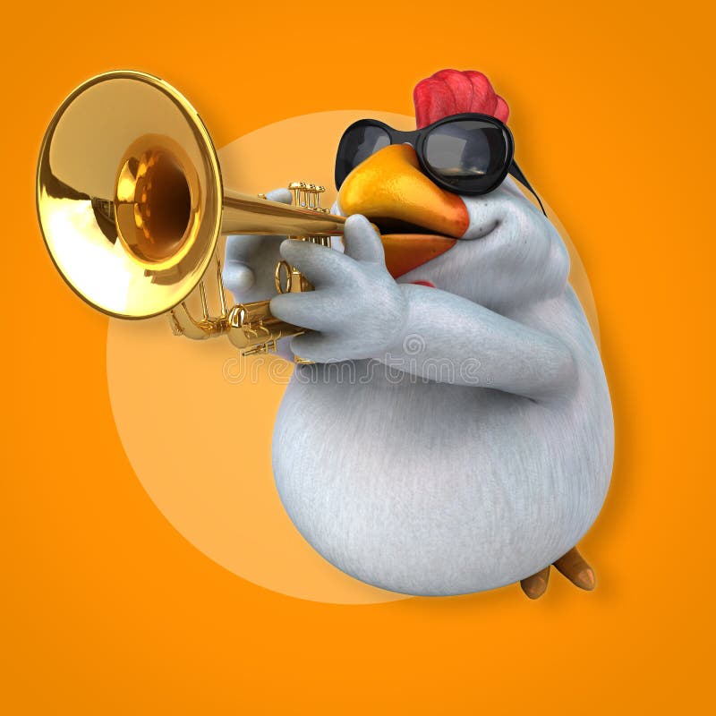 Trumpet Chicken Stock Illustrations – 164 Trumpet Chicken Stock ...