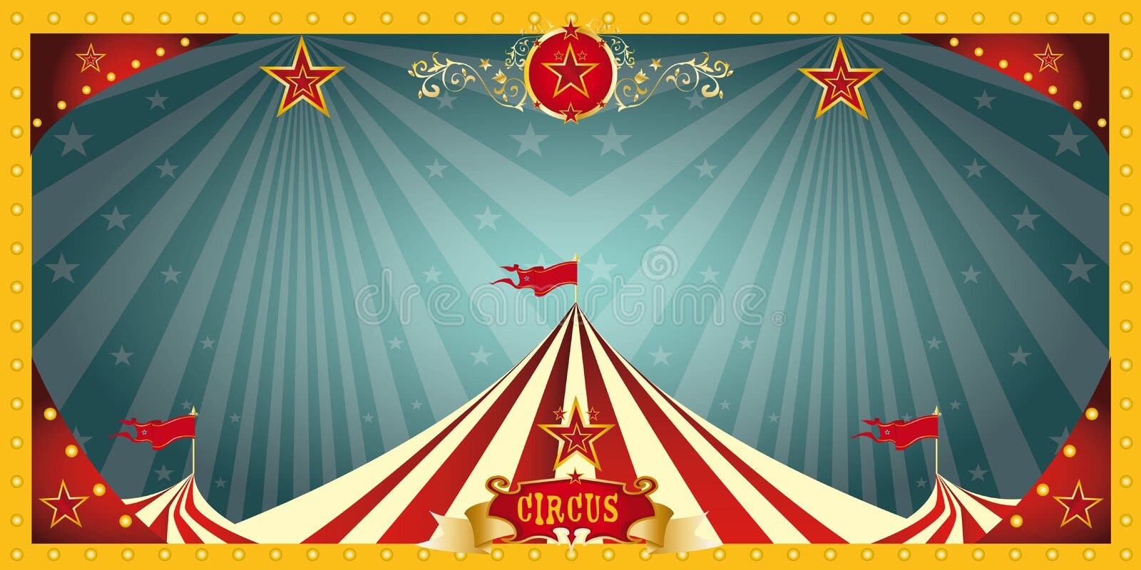 Circus Banner Stock Illustrations – 21,763 Circus Banner Stock ...