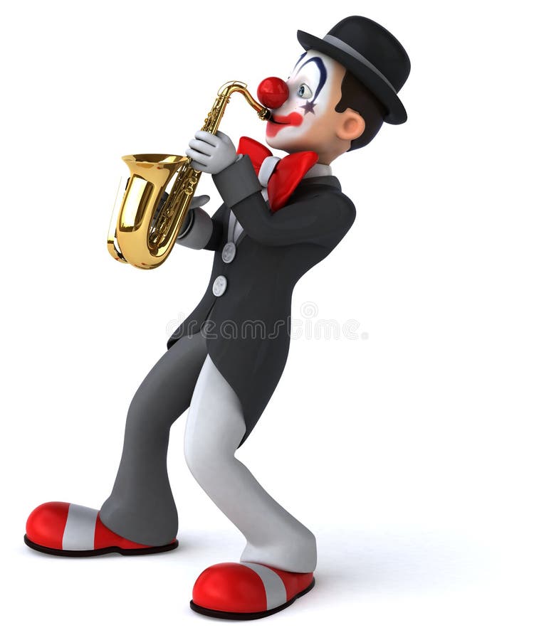Fun clown stock illustration. Illustration of jazz, mask - 57517434