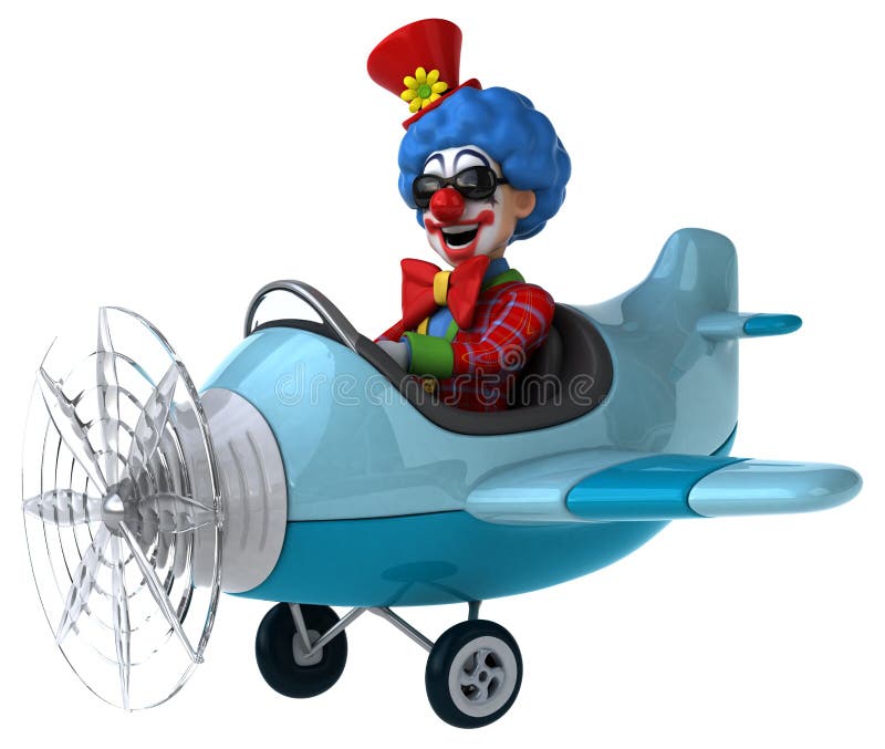 Airplane Clown Stock Illustrations – 247 Airplane Clown Stock ...