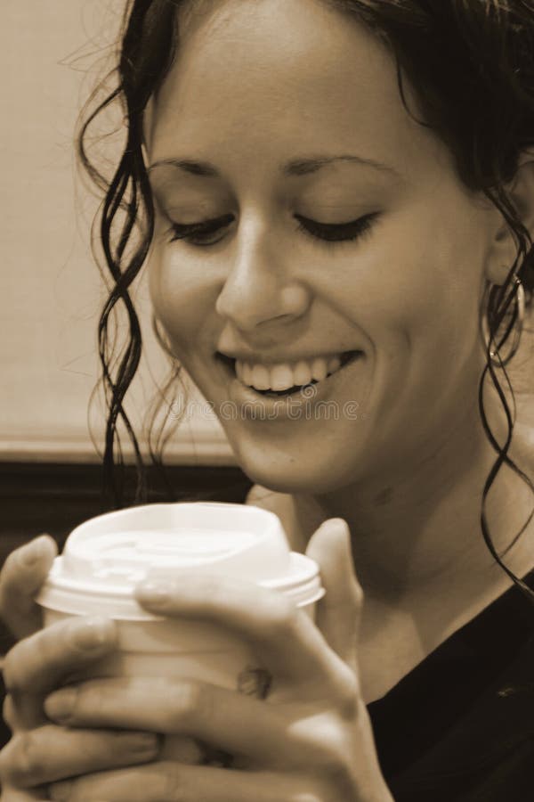 Fun with Coffee or Tea stock photo. Image of coffee, love - 1085464